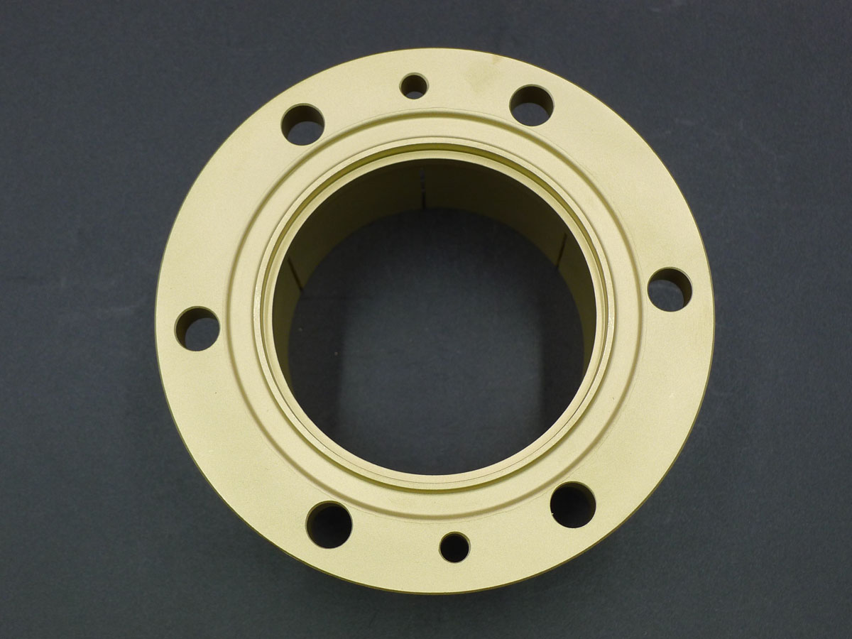 350556 * 3-1/8" EIA Field Flange (unflanged adapter), No Solder ...